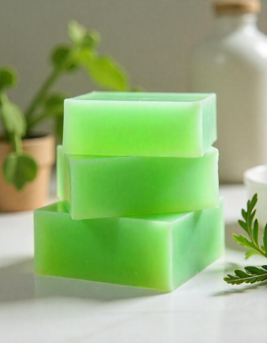 (300 Gm) AloeVera Soap Base Pure Organic, SLS, Chemical Free Melt ...