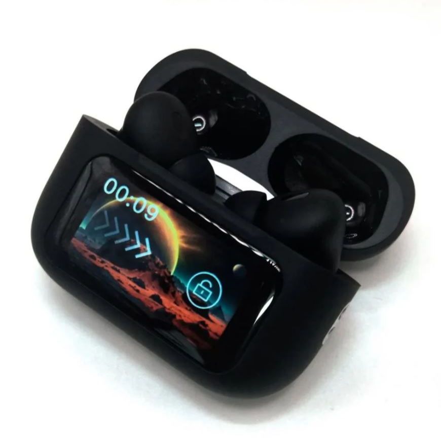 Airpods Pro With Screen Display ANC / ENC Dobble Dark Touch Control ...