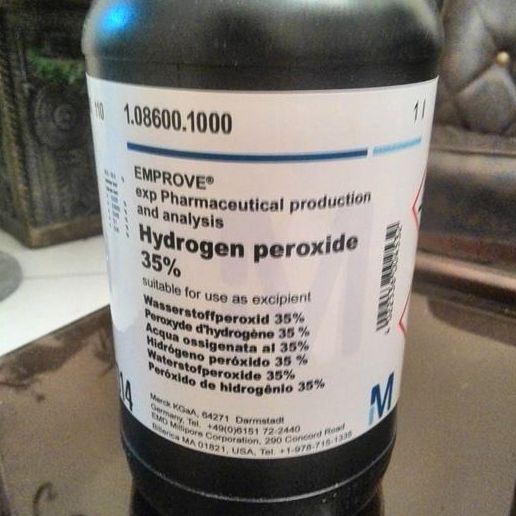 Hydrogen Peroxide | Hydrogen Peroxide 35% Solution | 1000 mL | H2O2 ...