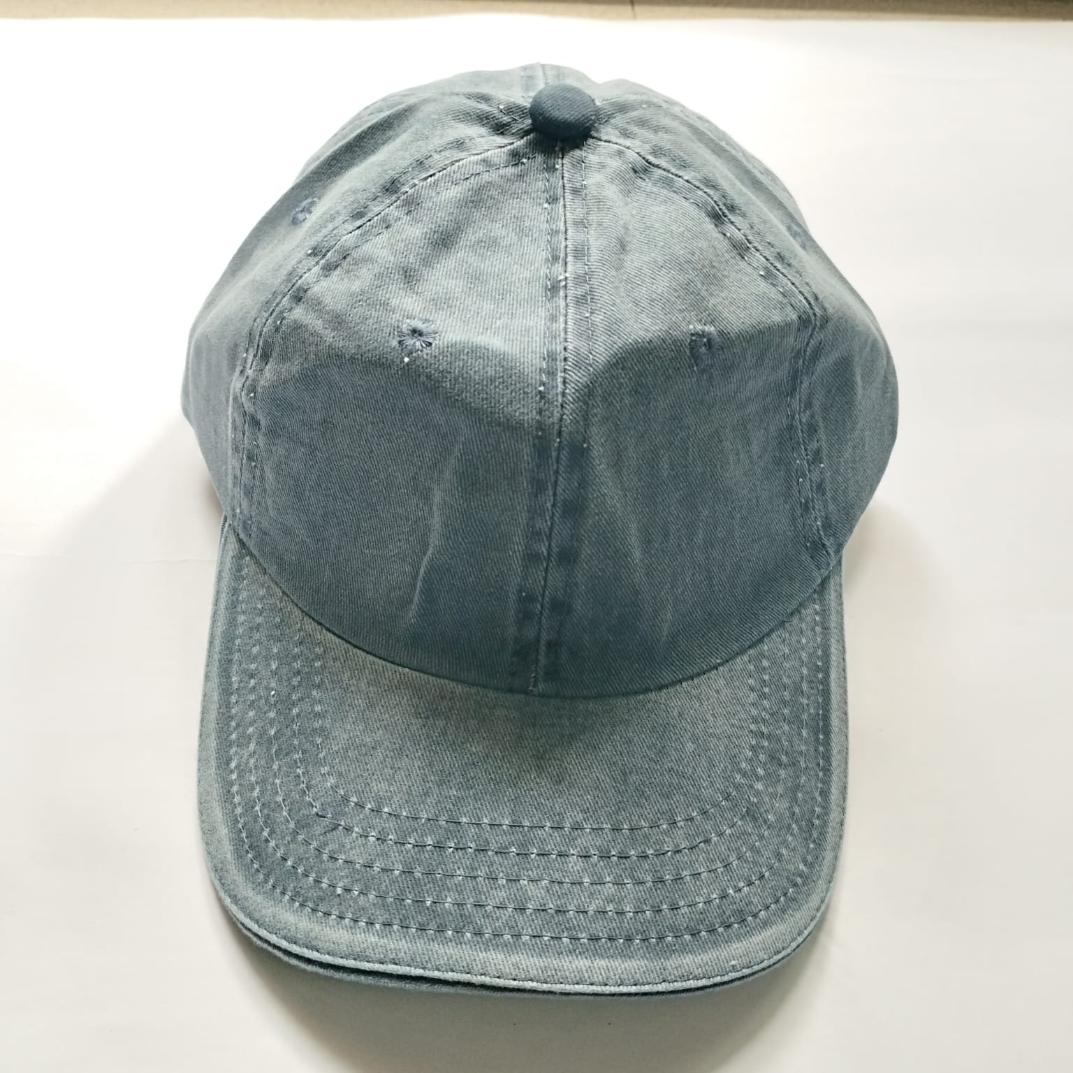 Light Blue Loose Denim Wash Cap/ Hat Premium