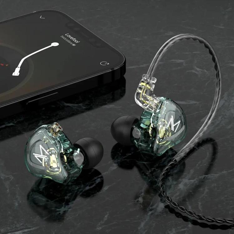 TRN MT1 HiFi 1DD Dynamic In-ear Earphone Drive HiFi Bass Metal Monitor ...