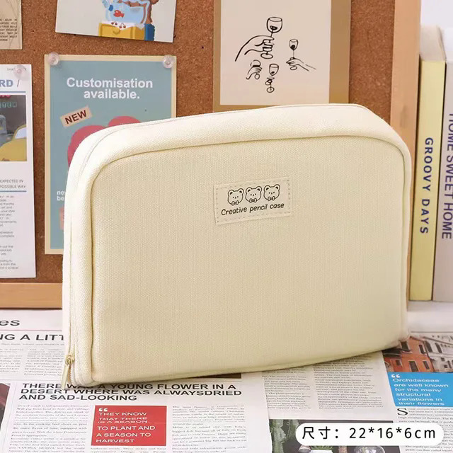Cute Pencil Cases Large Capacity Kawaii Bag Pouch Box For Girls Back To ...