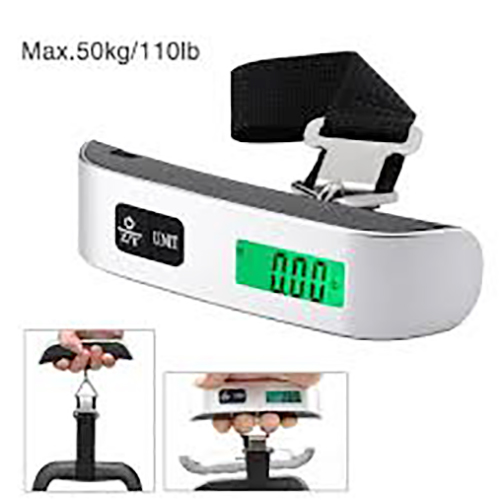 Digital Luggage Scale 50kg Portable Travel Suitcase Bag Scale Weight ...
