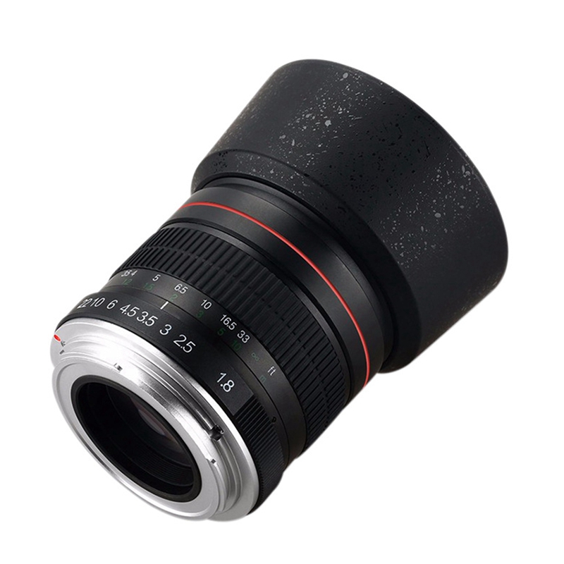 85mm F1.8 Camera Lens for Canon F1.8 Large Aperture Fixed Focus | Daraz ...