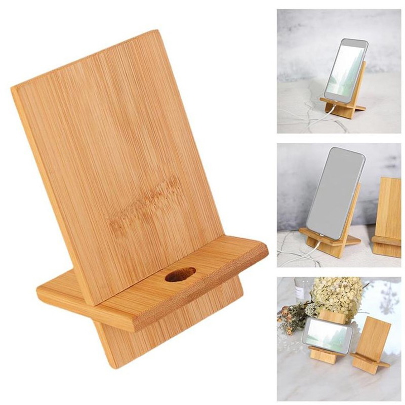 Bedside Organiser Wood Phone Docking Station Key Holder Wallet Stand ...