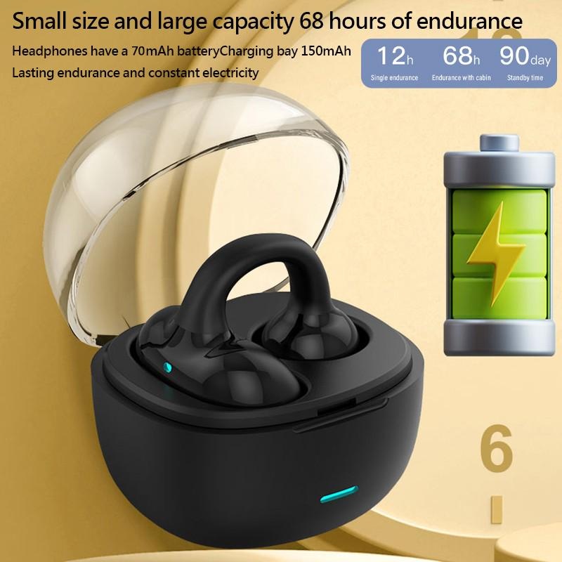 Tinzzi Open Ear Painless to Wearing Wireless Earbuds Single Ear ...