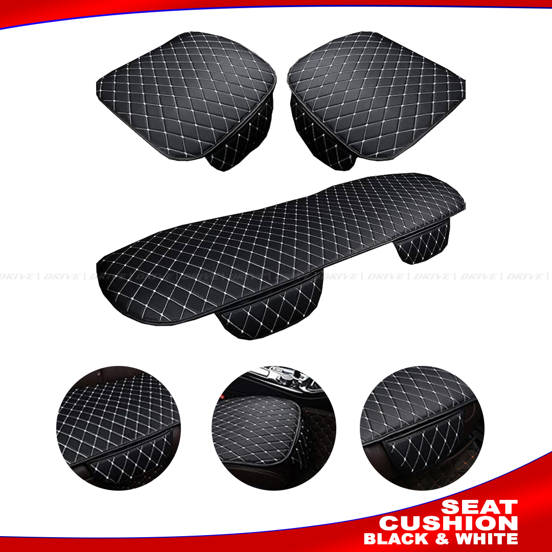Car Half Seat Cushion,Car Seat Cover | Seat Cushion-3 Pc