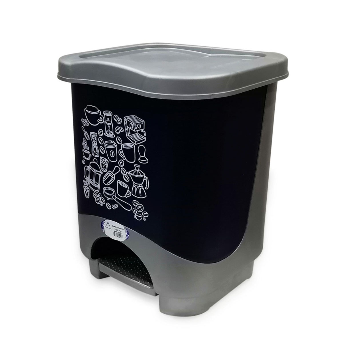 Clean Bin Paddle Bin Waste Paper Basket - 10L | Daraz.com.bd