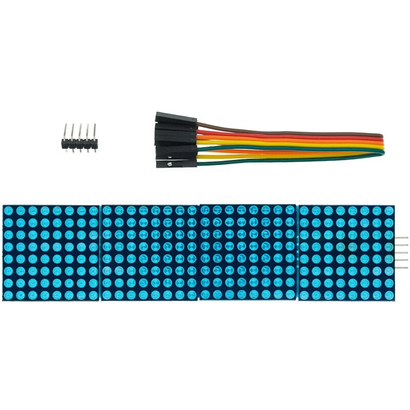 Max7219 Dot Matrix Module Microcontroller Display Module Mcu Led Display Control Module For