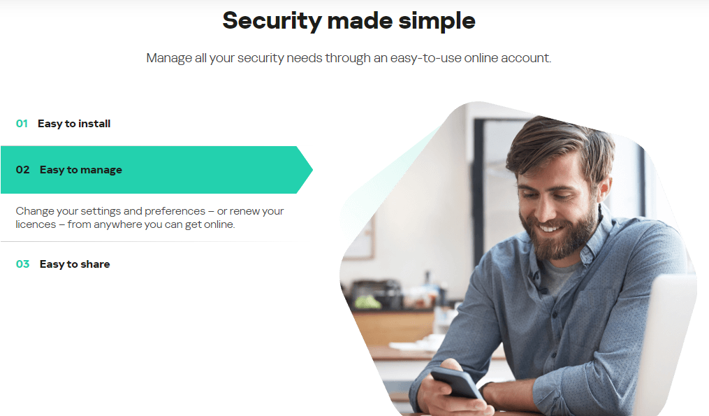 Kaspersky Plus 3-User-1-year-2 Password private Vaults Advanced Internet Security Software with ...