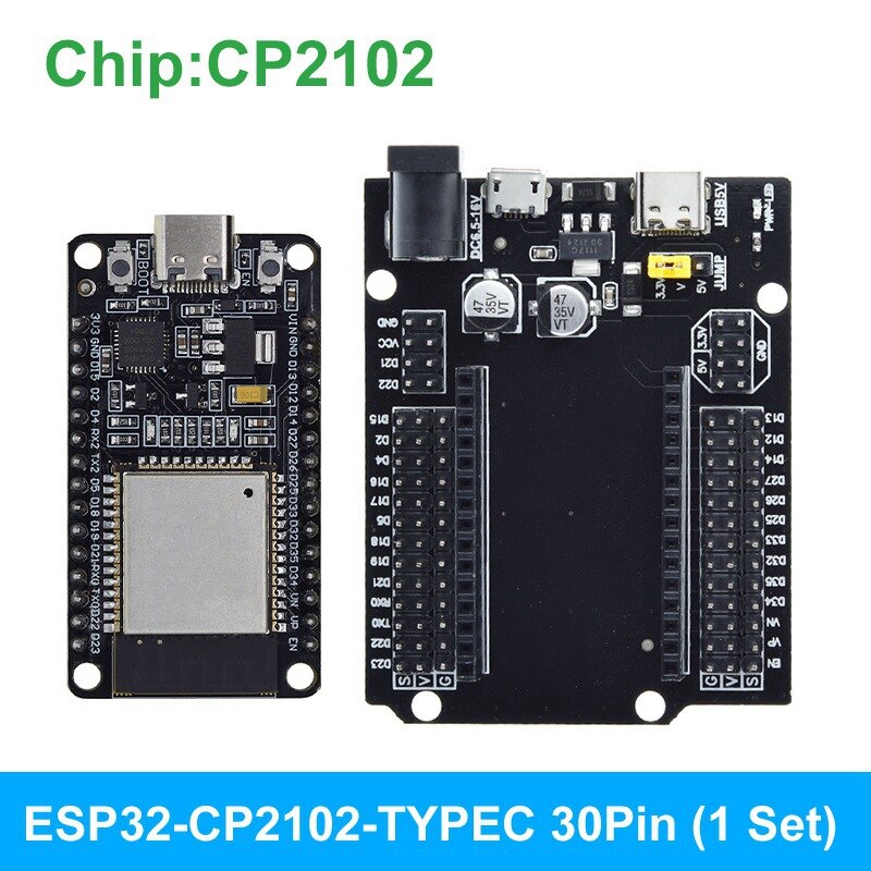 ESP32 Development Board TYPE-C/MICRO USB CP2102 WiFi+Bluetooth Dual ...