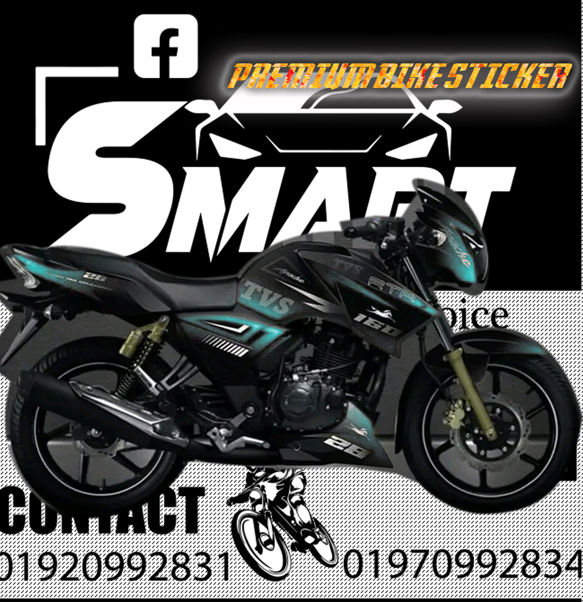 Apache Rtr 180 Stickering