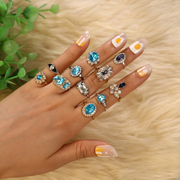 Stylish Finger Ring Sets For Women Imported From China - Ring For Girls ...