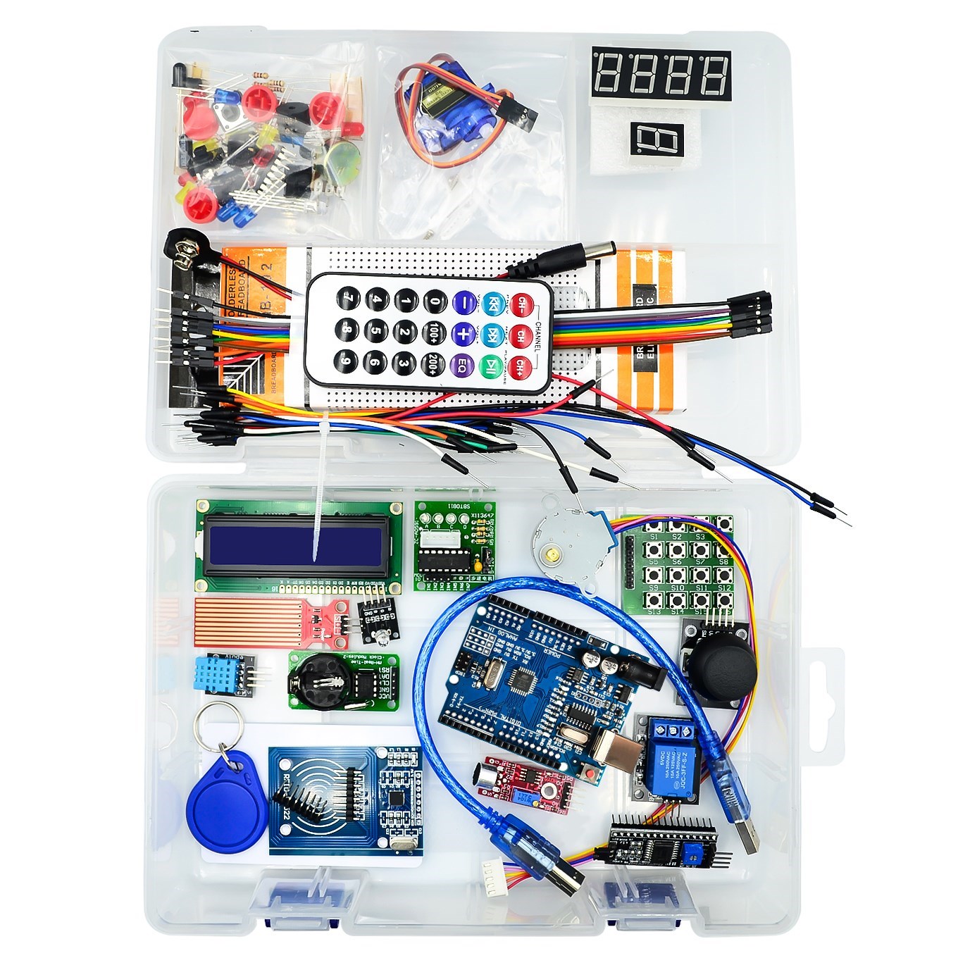 Starter Kit For Arduino For Uno R3 Official Version Atmega328p Upgraded Version Learning Suite