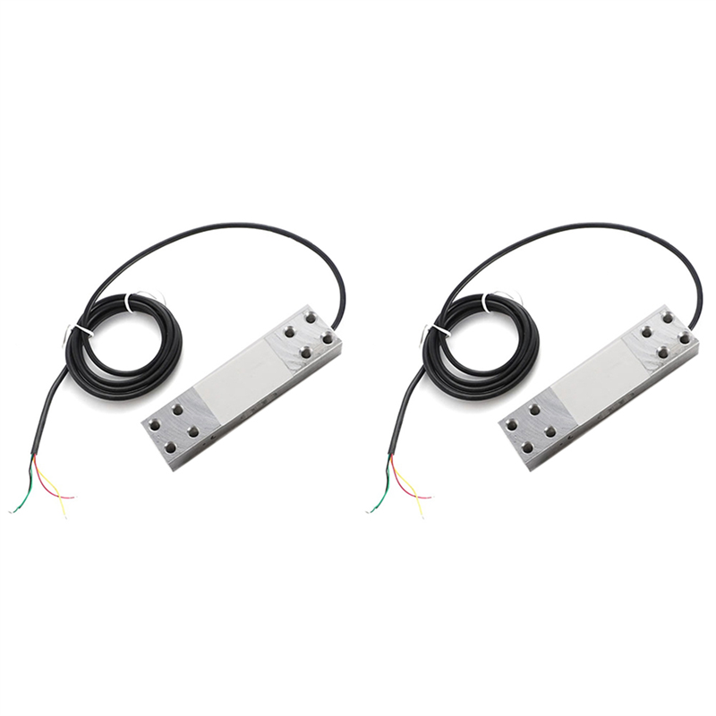2X 200 Kg Electronic Scale Digital Load Cell Weight Sensor Platform ...