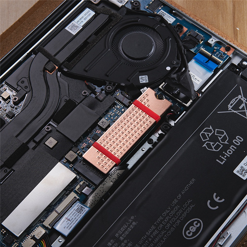 【Leyo Mall】 M.2 NVMe SSD Heat Sink Laptop SSD Radiator 0.8mm for M2 ...
