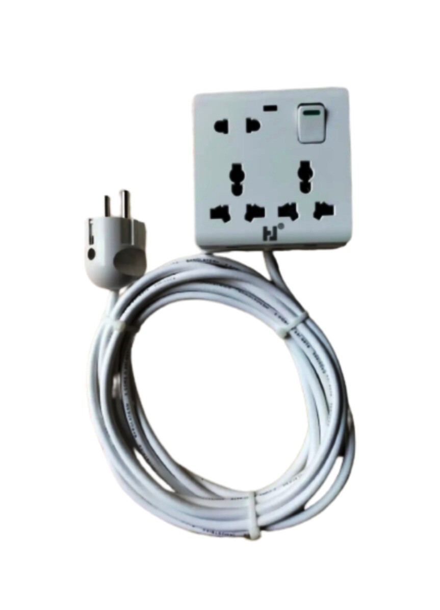 Multiplug Handmade (Heavy Duty + Long Lasting) 8 Pin/3 Port - Multi ...