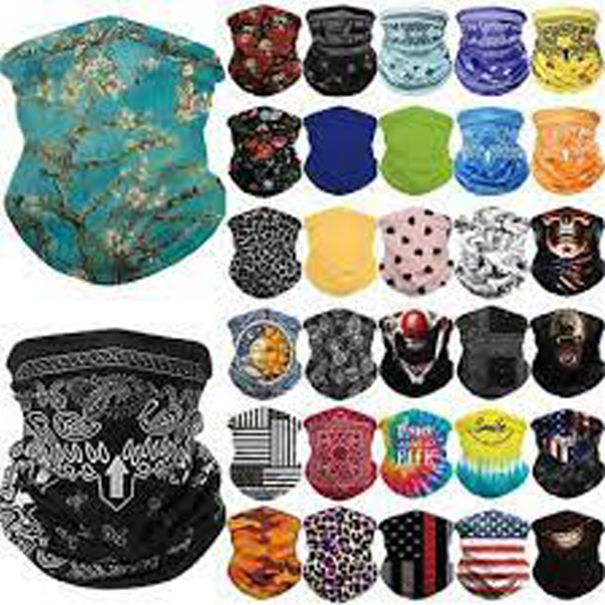 9 in 1 face bandana for bikers - Random | Daraz.com.bd