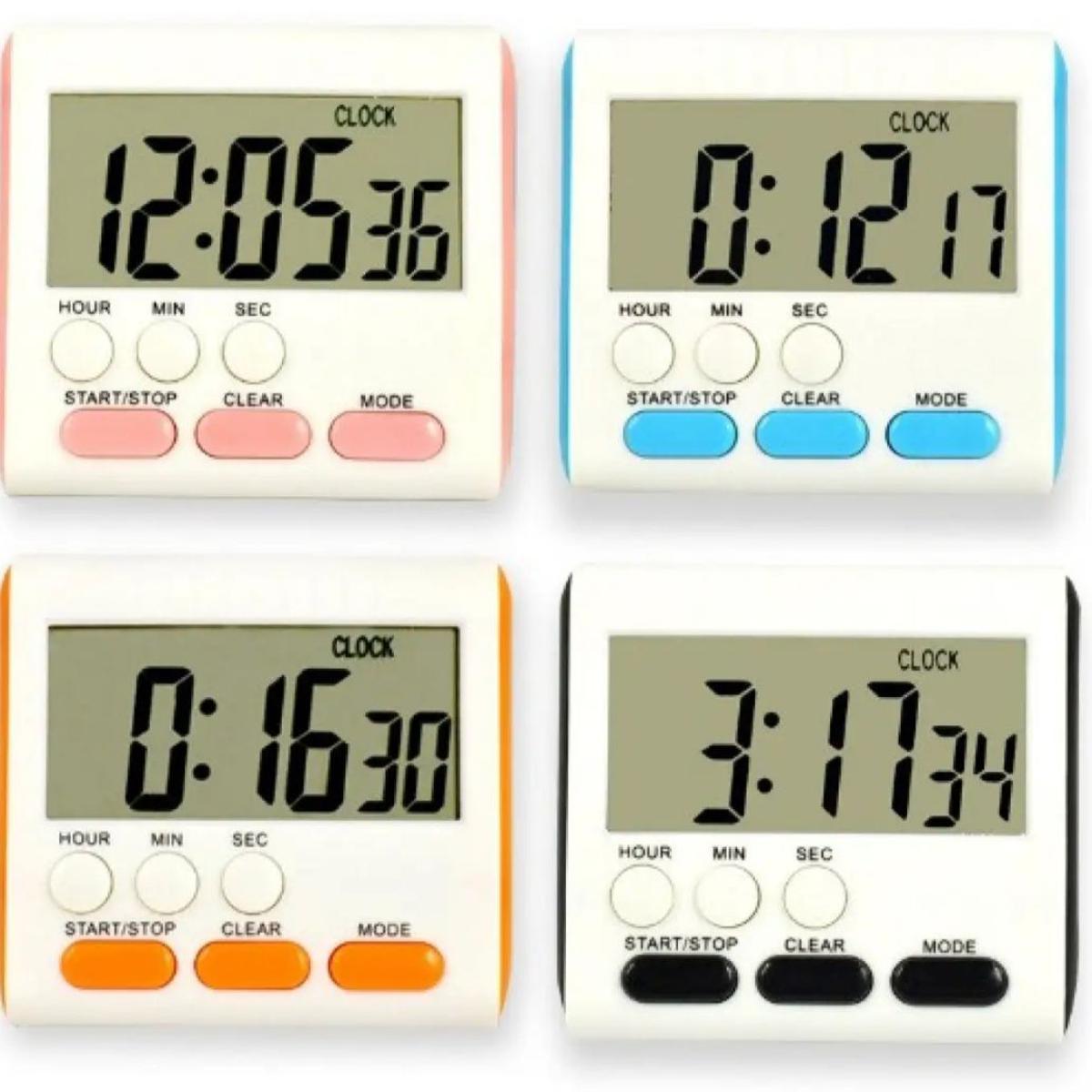 Kitchen Clock English 24-hour Electronic Timer Digital Reminder Alarm ...