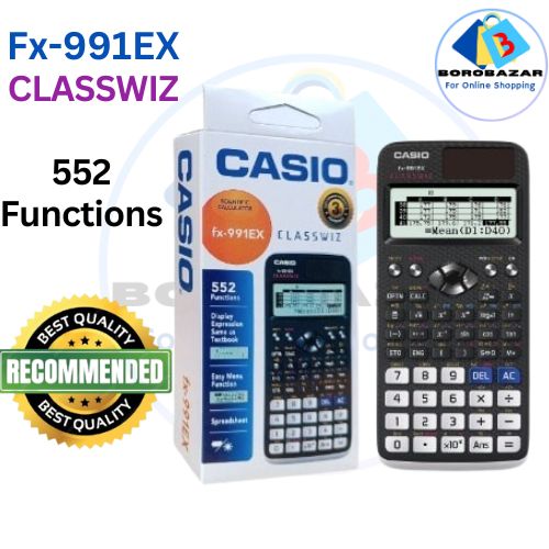 Casio Fx 991EX Scientific Calculator, two way powered Solar & Battery
