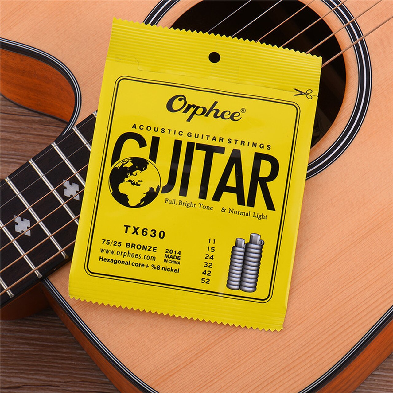 Orphee TX630 Acoustic Guitar Strings | Daraz.com.bd