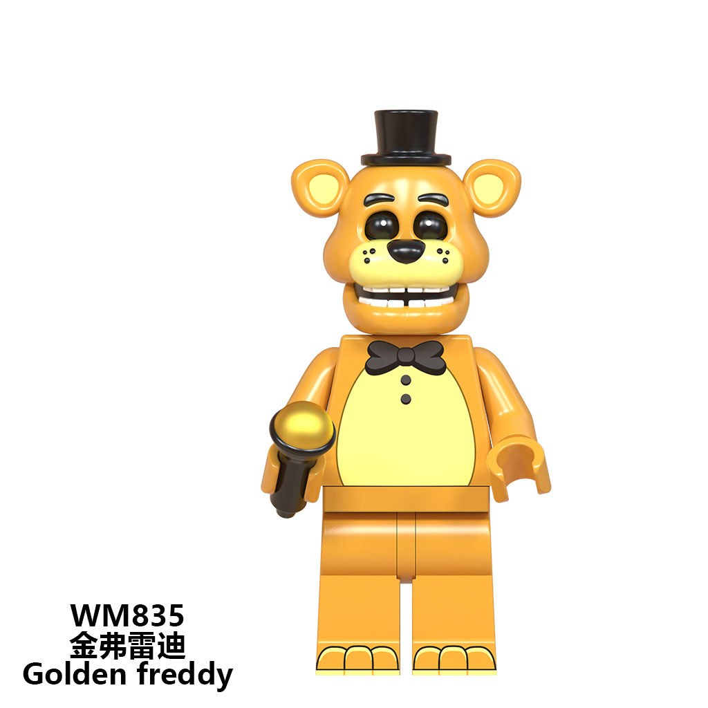 Single Sale Five Nights At freddy Mini Building Blocks FNAF Nightmare ...