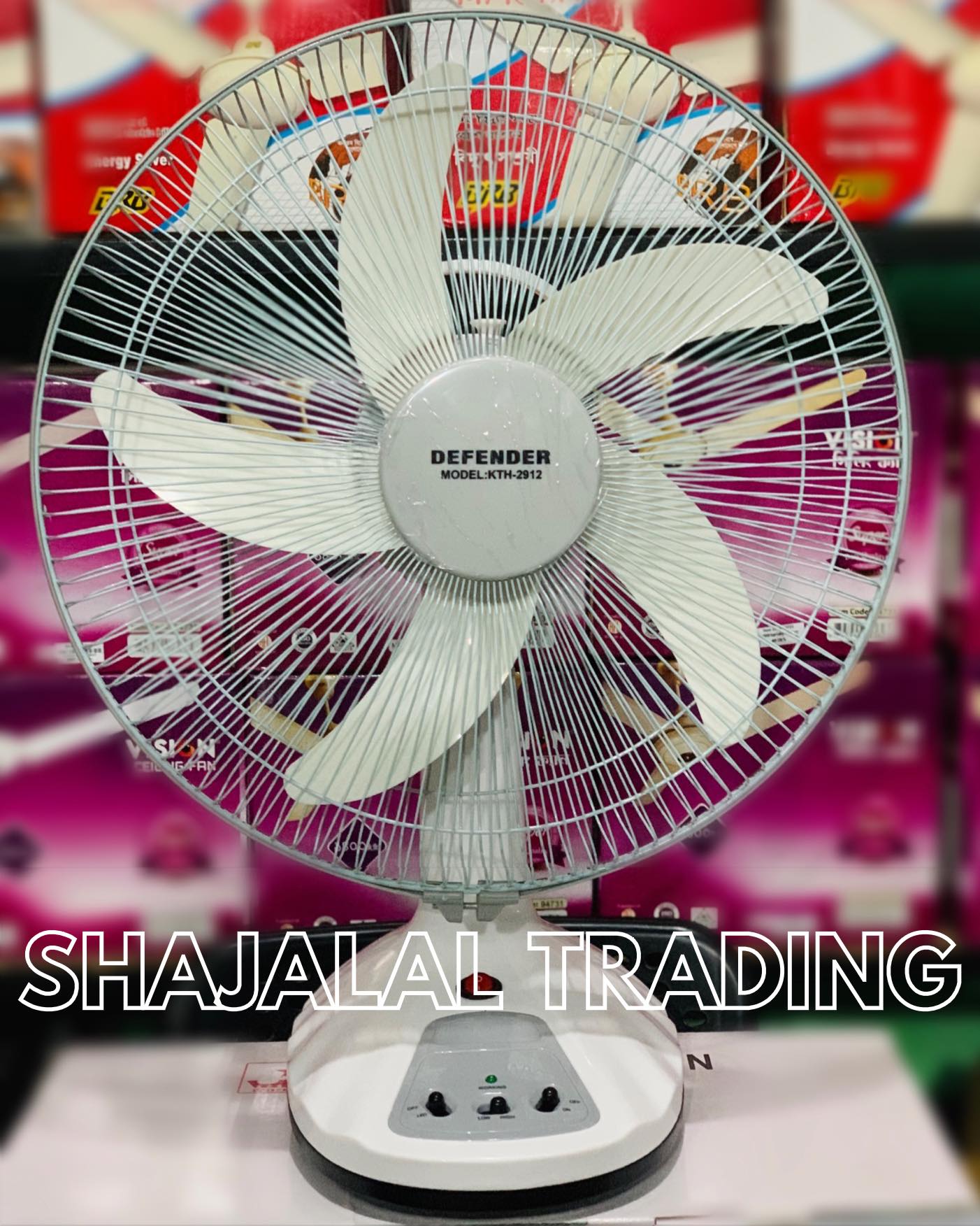 Defender Rechargeable Fan 16 Inch | Daraz.com.bd