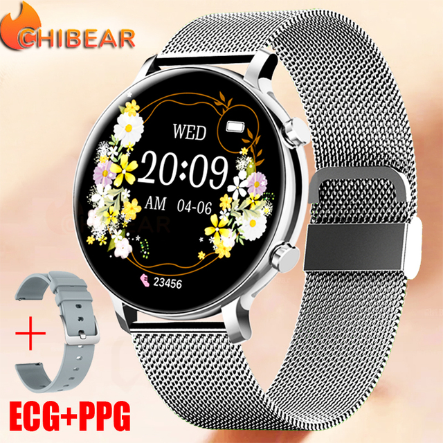 ChiBear HW36 2023 New Bluetooth Call Smart Watch Women ECG/PPG Smartwatch Fashion Sport Health ...