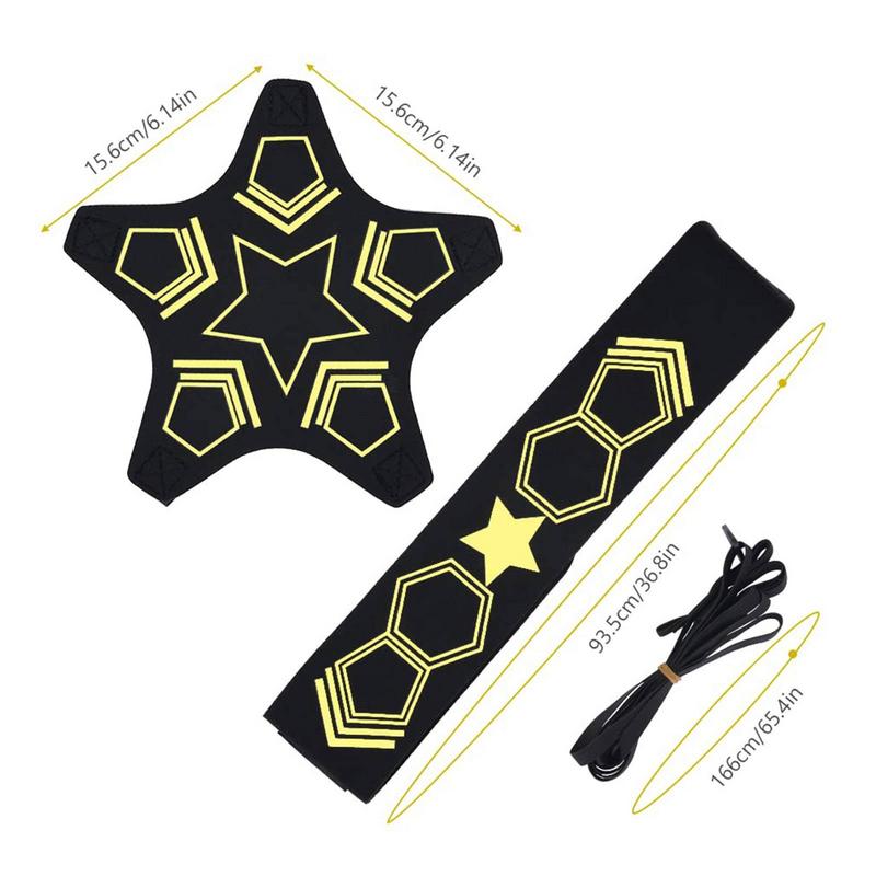 1 Set Nylon Soccer Ball Juggle Bags 5 Claw Football Kick Trainer with ...