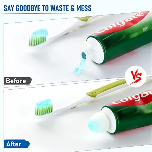 1x Save time,Self-Closing Toothpaste Caps,Toothpaste Squeezers Cap ...