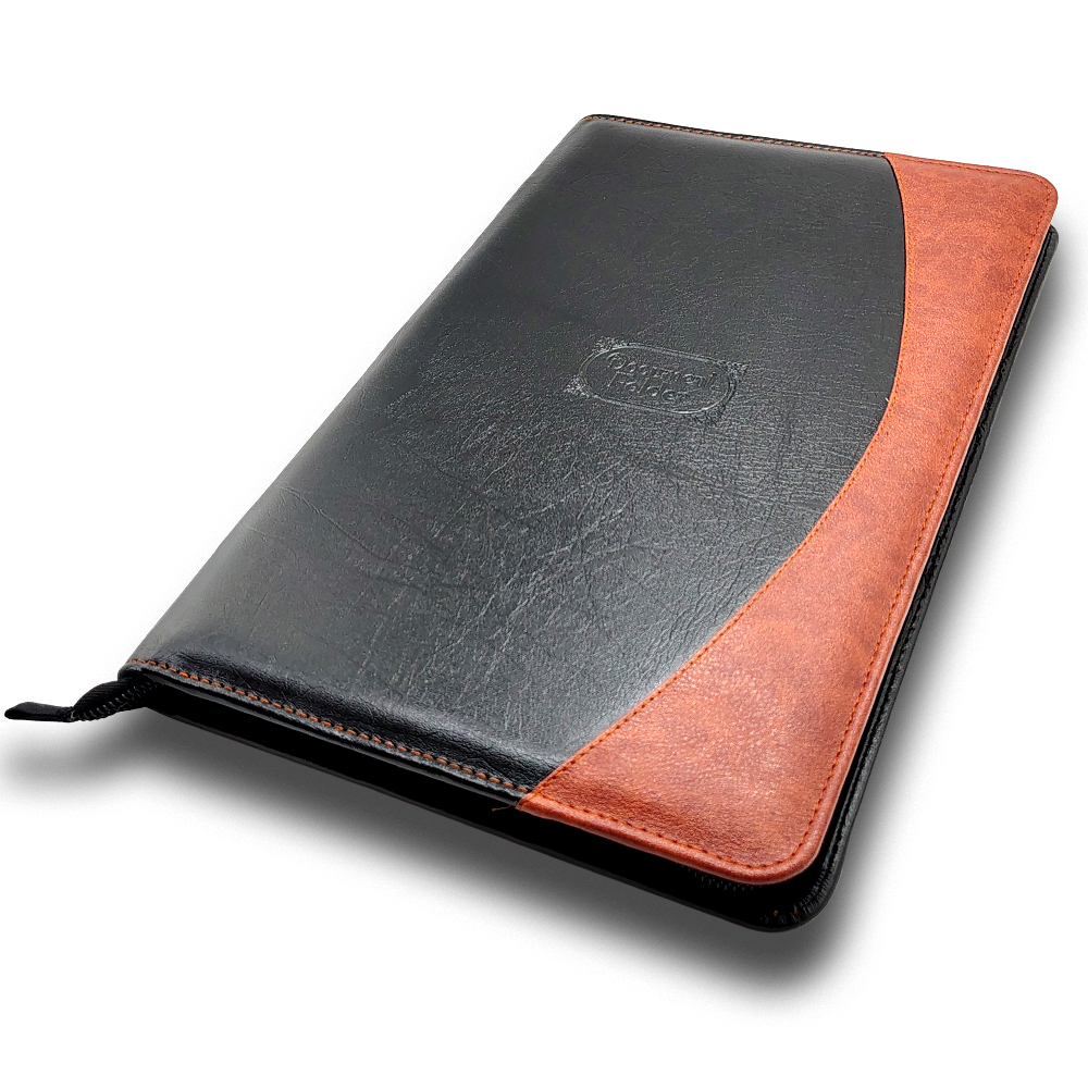Premium PU Leather Document Folder / Legal Paper Holder / File ...