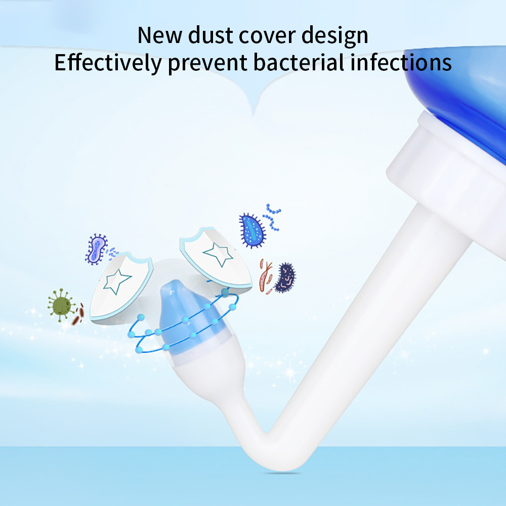 【Fast and Free Delivery】 Kebidu 300ml Automatic Nasal Irrigator Nose ...