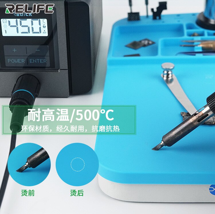 【happy one】Heat Silicone Pad Microscope Desk Mat Maintenance Platform ...