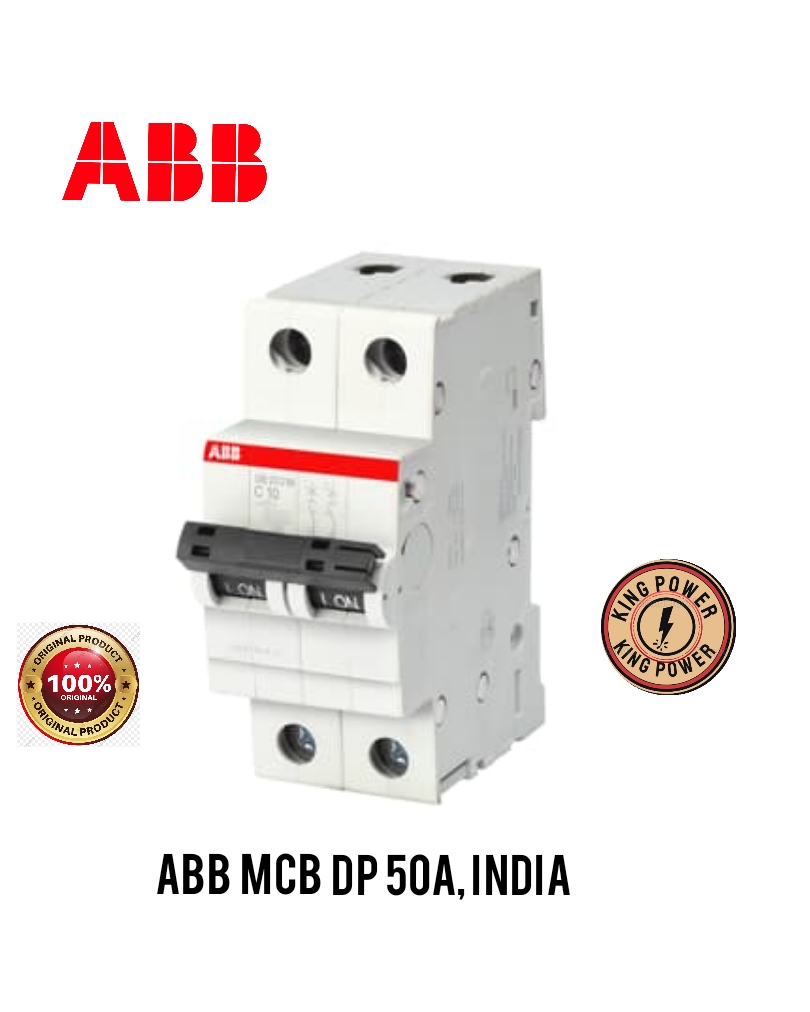 ABB MCB Circuit breaker,india,2Pole( DP 40A,50A,63A) Same price | Daraz.com.bd