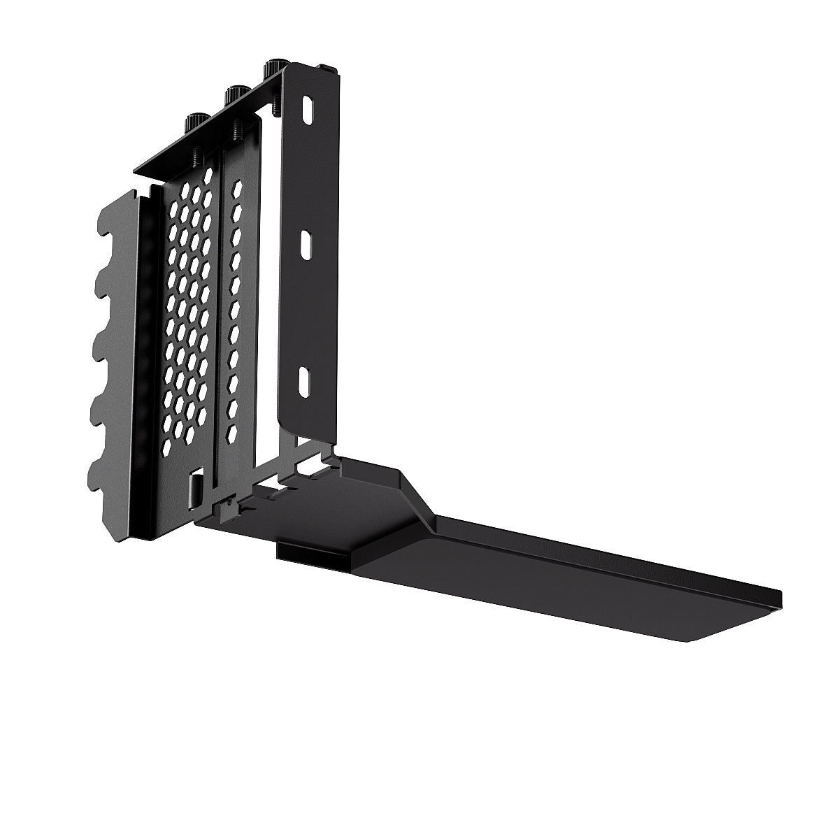 TEUCER Vertical GPU Mounting Bracket Graphics Card Holder Kit with 20cm ...