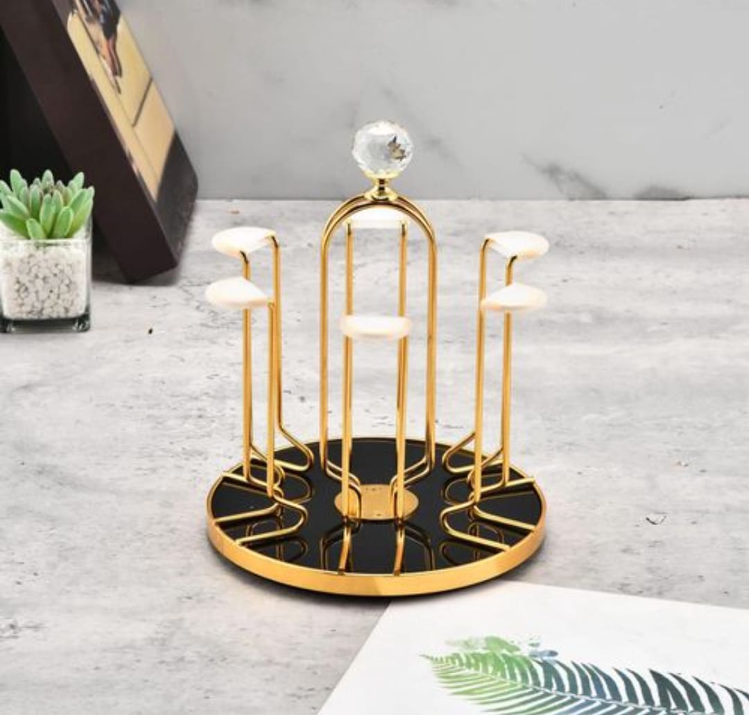 Glass Stand Rack Holder Stainless Steel , Stainless Steel Dining Table ...