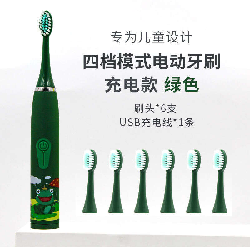 Sonic wave DuPont soft bristled small brush head intelligent for teeth ...