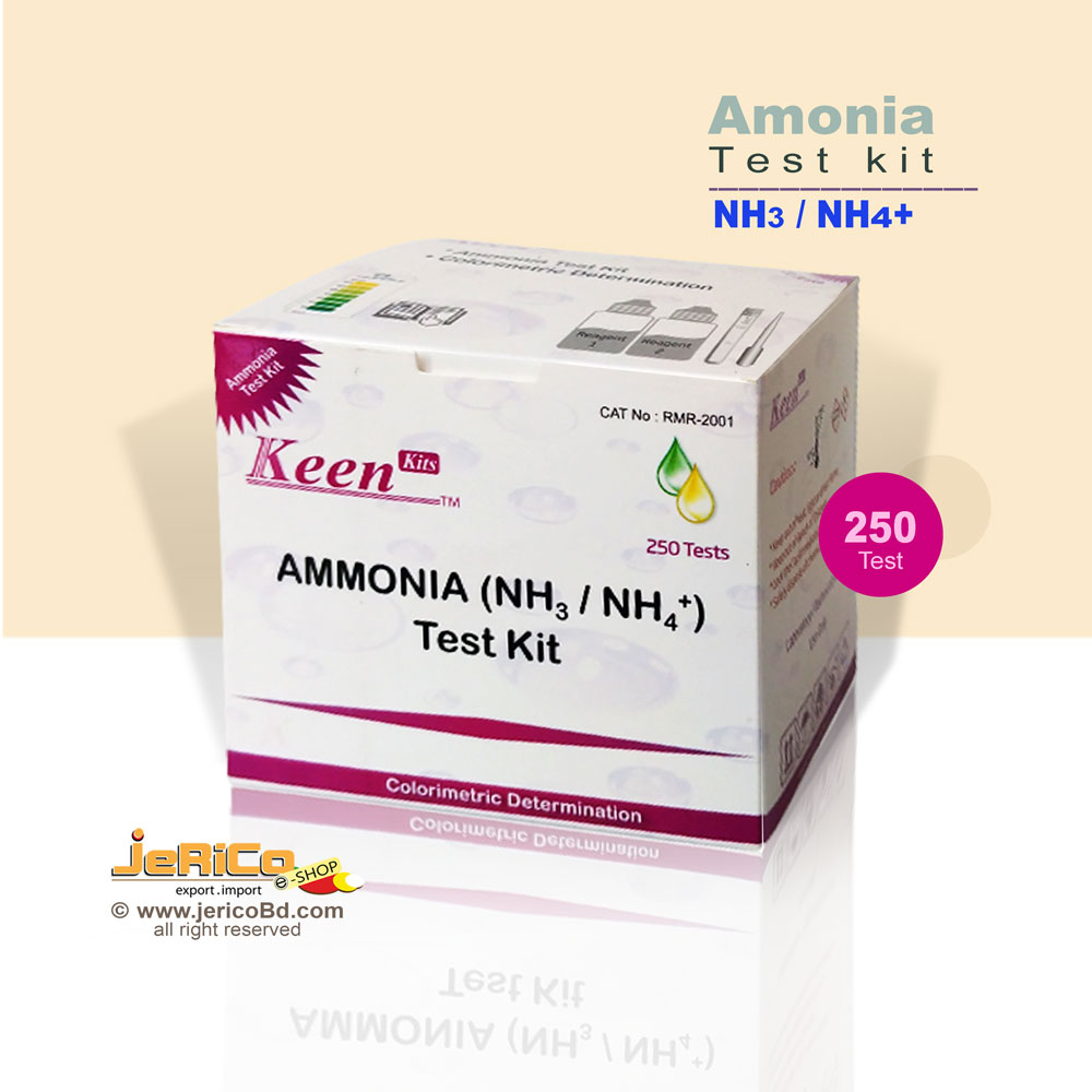 Ammonia Test Kit, Keen kit (NH3/NH4) 250 Test | Daraz.com.bd