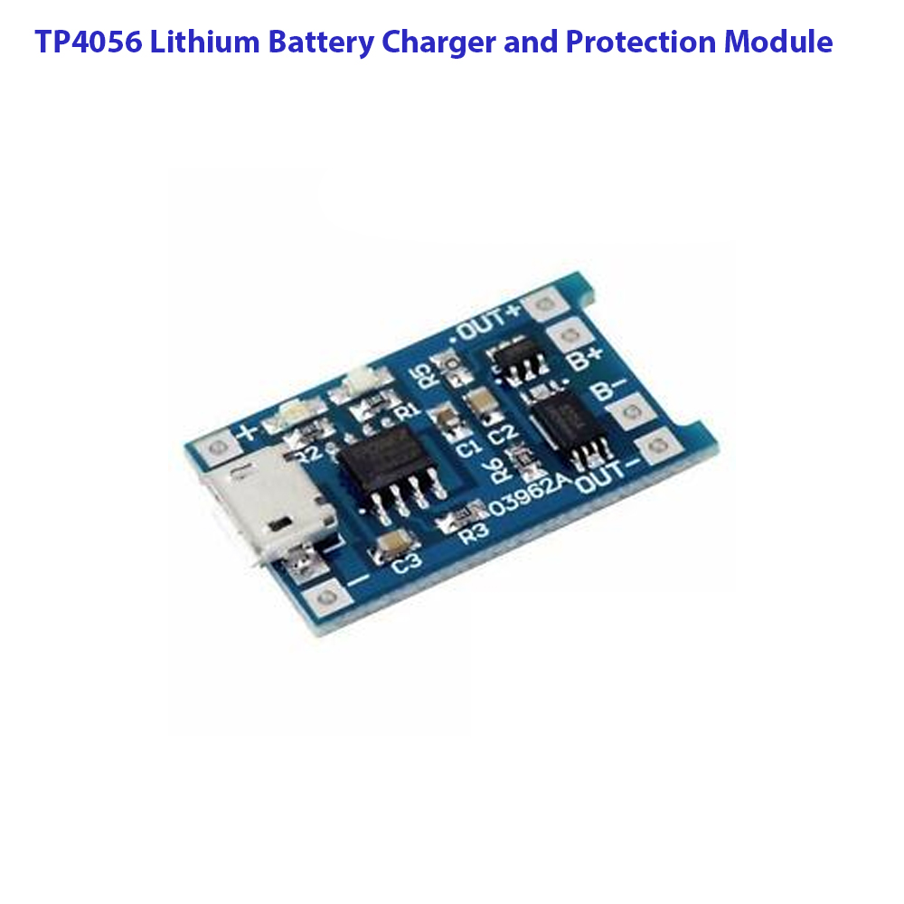 TP4056 Lithium Battery Charger and Protection Module | Daraz.com.bd