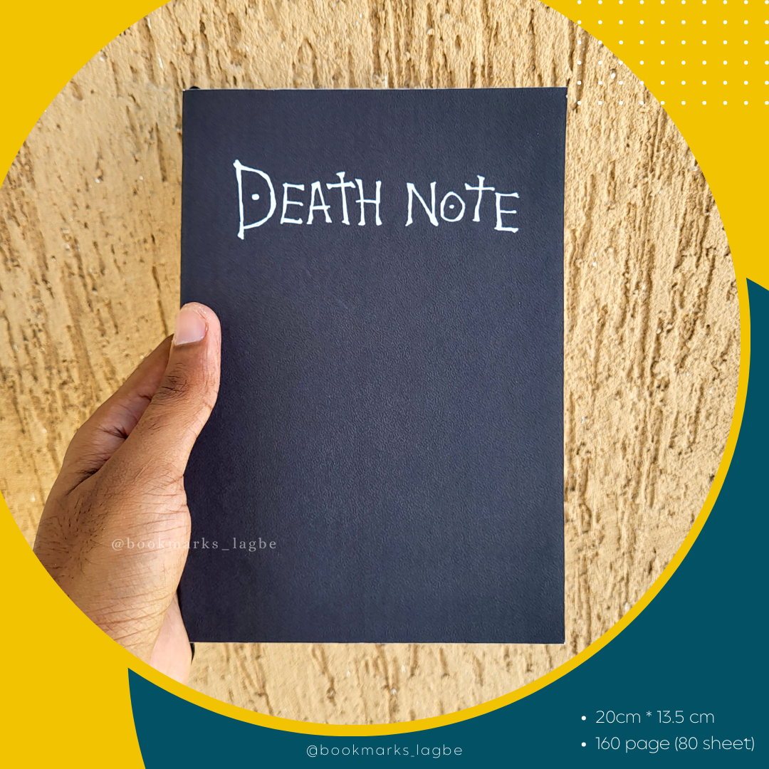 Death Note Medium Notebook (7.9"*5.4" A5 size) - Notebook/sketchbook ...