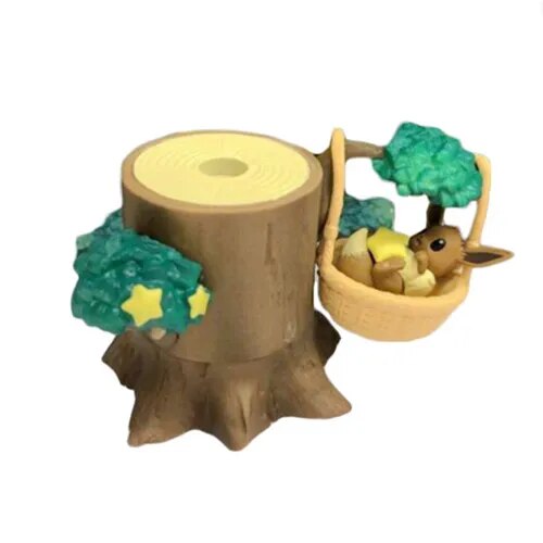 1 Pcs Cute Pokemon Stump Eevee Jigglypuff Action Figures Mimicking ...