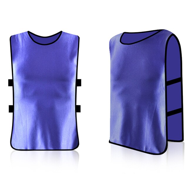 Football Vest Jerseys Sports Training BIBS Vests Basketball Cricket ...