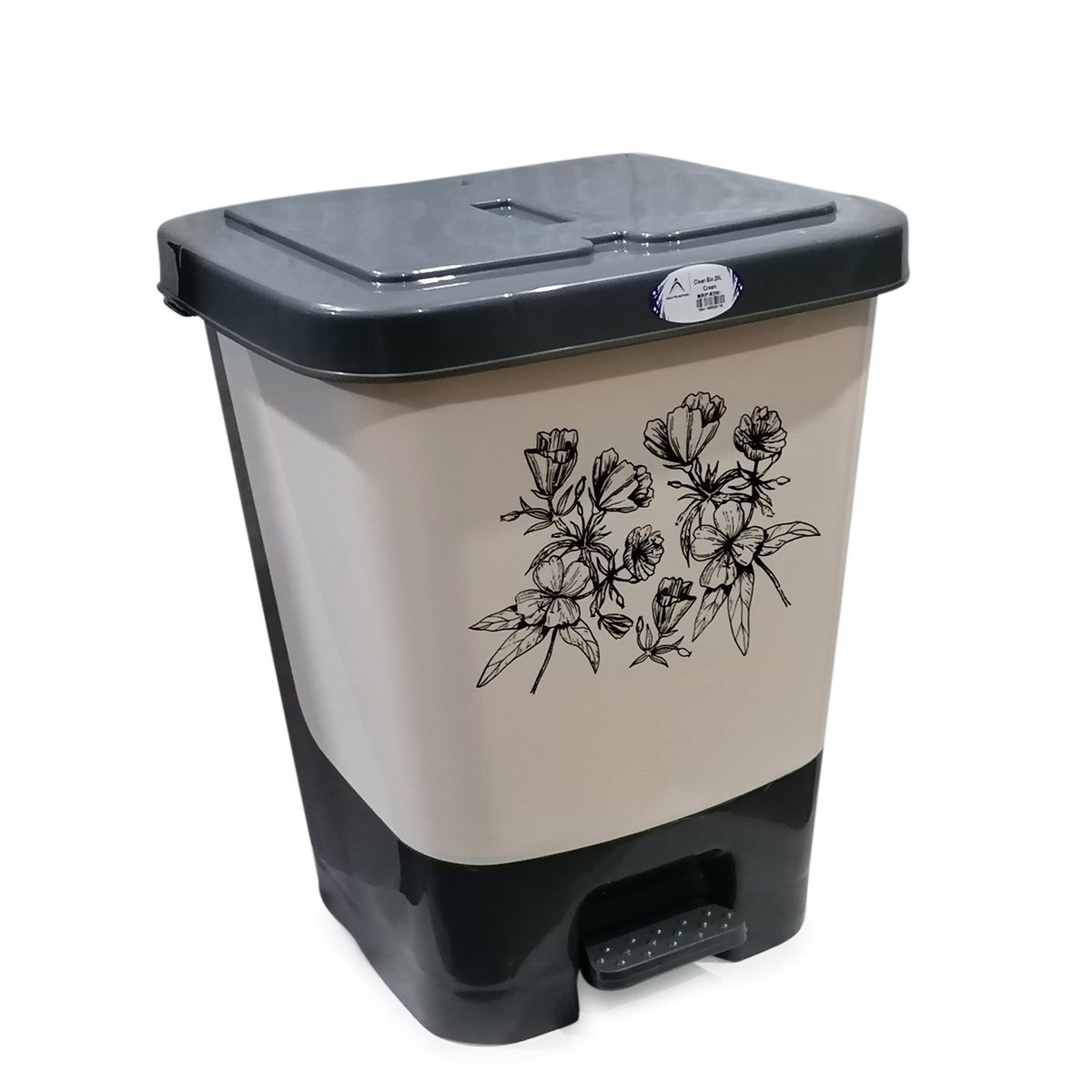 Clean Bin / Paddle Bin / Waste Paper Basket -20L | Daraz.com.bd