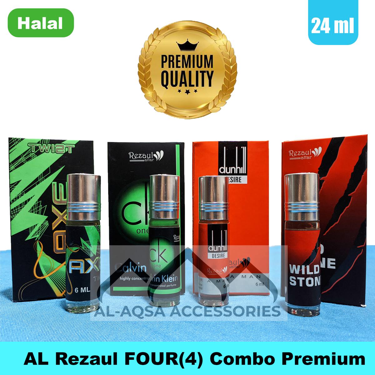 Combo Attar 24Ml By Al Rezaul Long Lasting - Ator | Daraz.com.bd