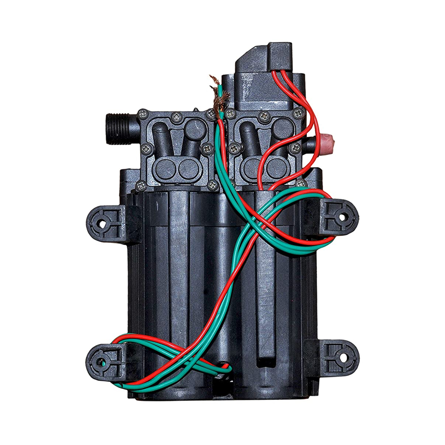 DC 12V Double Motor High Pressure Self Priming Diaphragm WaterPump For ...