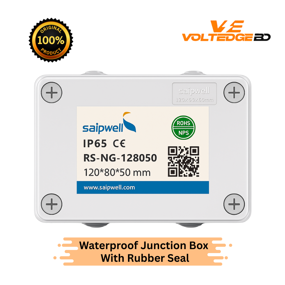 Waterproof Junction Box With Rubber Seal | Daraz.com.bd