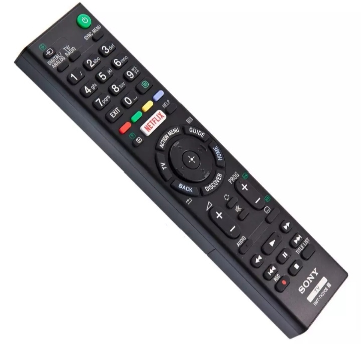 Sony Bravia Universal Remote For All Sony Android & Smart Tv - Netflix ...
