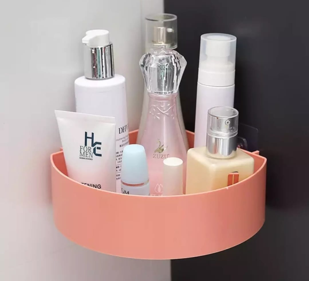 Kitchen and Bathroom Plastic Storage Corner Rack | Daraz.com.bd