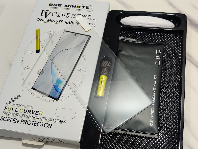 For Xiaomi Mix 4 (A+ GRADE) One minute UV Light Adhesive Tempered Glass ...