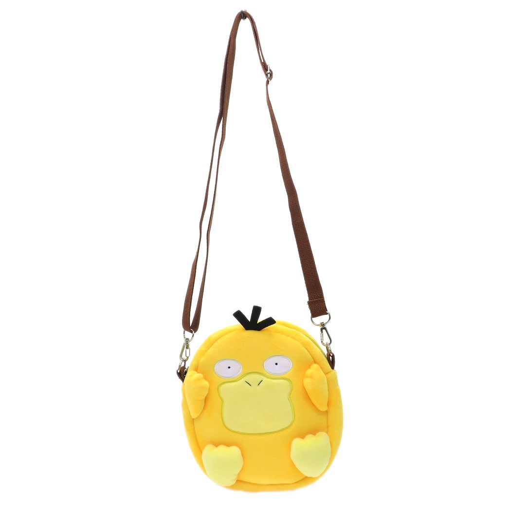 Pokemon Gengar Psyduck messenger bag plush backpack mobile phone bag ...